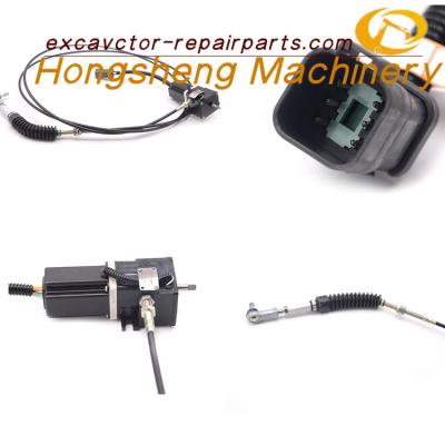 China Carter E307B Excavator Throttle Motor 102-8007 132-7786 Refueling Motor for sale