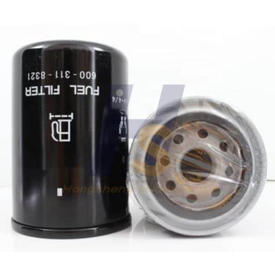 China 600-311-7460 / 9520 / 6220 Diesel Fuel Filter Komatsu PC60-7 PC78 130-7 for sale