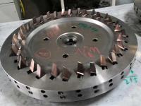 China Semi Finishing Spiral Bevel Gear Cutter Silver Lathe Machine Carbide Blade for sale