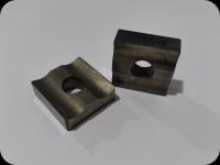 China YC45 Carbide Mining Inserts Silver Color CNC Cutting Blade For Cast Steel for sale