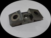 China YC45 Carbide Mining Inserts Silver Color CNC Cutting Blade For Cast Steel for sale