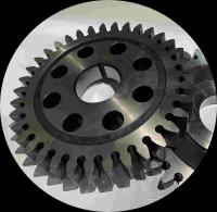 China 66mm Thickness Gear Shaving Tool Axial Razor Φ100 - Φ360 CNC Gear Cutting for sale