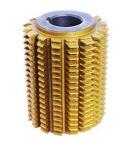 China Finishing TiN Coating Carbide Hob For Gear Cutting Machine for sale