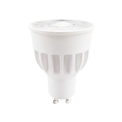 China Indoor GU10 Non Dimmable LED Bulbs Plastic Clad Aluminum 3000K 4000K 6000K LED Lamp for sale