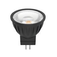 China Teco Black Ra90 MR11 Dimmable LED Light Bulbs 3000K 24 Degree LED Spotlight for sale