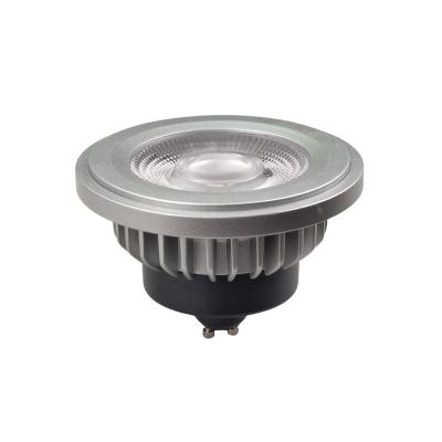China Customized 3000k Ra90 230v ES111 Bulbs GU10 Spot Lights 12 Degree Beam Angle for sale