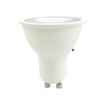 China Teco GU10 LED Bulb 5.5W Dip Switch 3CCT 2700K-3300K-4000K No Flicker 38 Degree Dimmable for sale