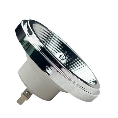 China 12W AR111 LED Light Bulb Cool White 4000K 12 Degree Beam Angle G53 Base Dimmable for sale