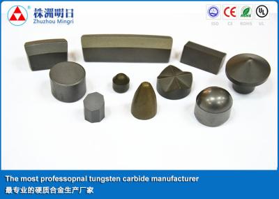 China ISO9001 14001 Shield Cutter Tungsten Carbide Blade Tips For Mining for sale
