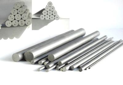 China Φ3 - 25 x 330 mm Tungsten Round Bar with Two Straight Holes for sale
