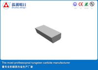 China 90.5 HRA Tungsten Carbide Brazed Tips YT5 / P30 Model C 2200 MPa for sale
