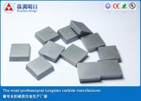 China F Cemented Carbide Brazing Carbide Inserts WC  Cobalt  High Strength for sale