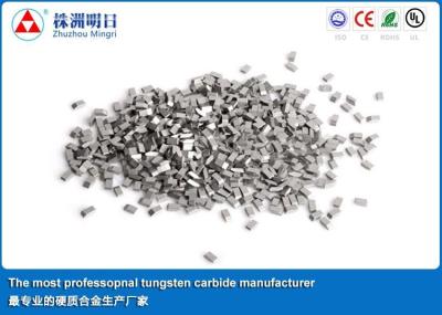 China YG8 hard alloy Tungsten Carbide Saw Tips 1900 MPa for saw blade for sale