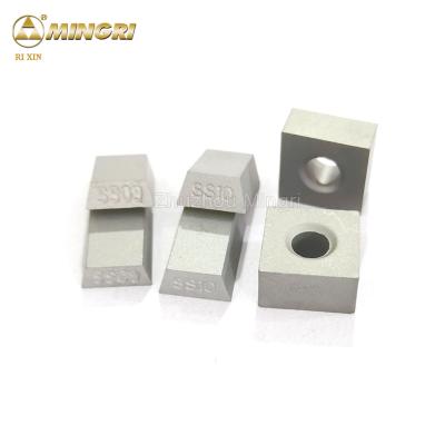 China Sintered Blasting Tungsten Carbide Brazed Tips For Stone Cutting for sale