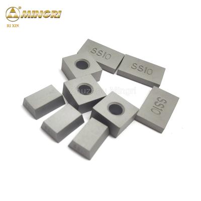China SS10 Tungsten Cemented Carbide Brazing Tips nickel coating for sale