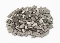 China High Wearable Tungsten Carbide Saw Tips For Hardwood , Carbon Steel , Cork, YG6 ,YG6X for sale