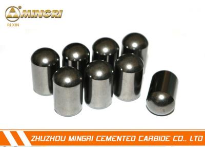 China Customized Flat Top Tungsten Carbide Buttons / Cemented Carbide Button for sale