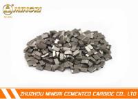 China Brazed ISO certificate tungsten carbide cutting tips suitable for cutting ferrous metal for sale
