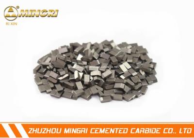 China Brazed ISO certificate tungsten carbide cutting tips suitable for cutting ferrous metal for sale
