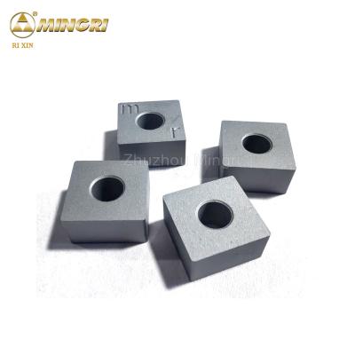 China 12.7x12.7x6.5 Tungsten Carbide Inserts HRA 85-90.5 Crewed On Chain Saw for Stone Cutting Machines for sale