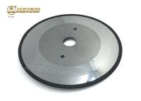 China Round 2 Holes Carbide Cutting Disc , Carbide Slitter With Polished Surface for sale