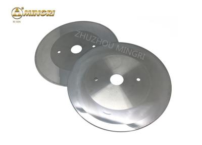 China BHS Machine Two Holes Carbide Disc Cutter Blade Knife OEM And ODM Accepted for sale