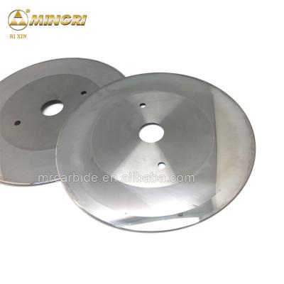 China Slitter Knife TCT Tungsten Carbide slitting blades for paper cutting factory for sale