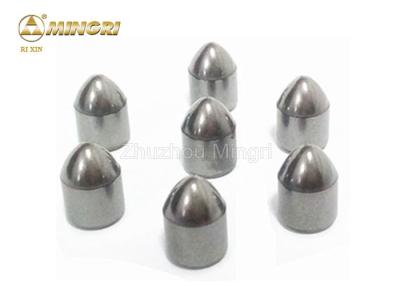 China Surface Finished Tungsten Carbide Buttons Spherical And Parabolic Shapes Insert for sale