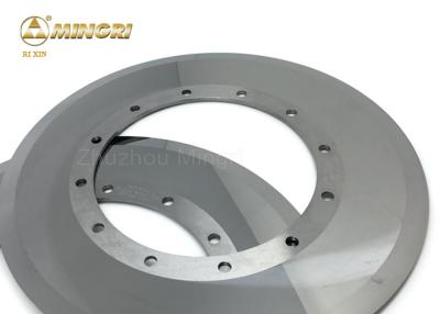 China 12 Holes Cutting Wet Silicate Board Tungsten Carbide Slitter / Knife / Blade for sale