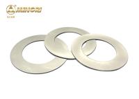 China High Precision Circular Tungsten Carbide Products Round Knife  For Cutting Battery Film for sale
