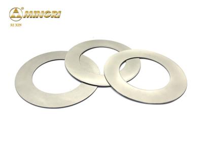 China High Precision Circular Tungsten Carbide Products Round Knife  For Cutting Battery Film for sale