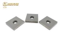 China Wear Resistant Cemented Carbide Cutter Plate For Woodworking Machinery With Holes for sale