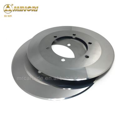 China 260*122*1.5mm 93HRA Tungsten Carbide Slitting Knives for sale