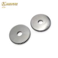 China Round Tungsten Carbide Cutter Blade 92HRA Hardness MR10X Grade for sale