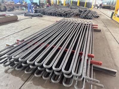 China Industrial Boiler Superheater Coils with 1 Year Warranty Customized Heat Transfer Area and Size for Heavy-Duty Heating for sale