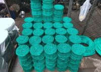 China Pvc 16ga Metal Tie Wire 12cm 14cm 16cm 20cm Double Loop for sale