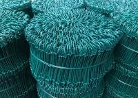 China ISO9001 Double Loop Rebar Tie Wire Pvc Coated Bag Packing Baling 1.6mm for sale
