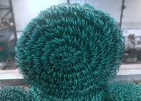 China Galvanised  green PVC Coated 5000pcs 17G Metal Baling Wire for sale