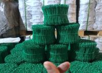 China Double Loop PVC Coated 16GA 17GA Q195 Bar Tie Wire for sale