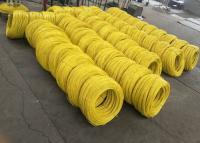 China Yellow Black Annealed 16 Gauge Metal Tie Wire Reel for sale
