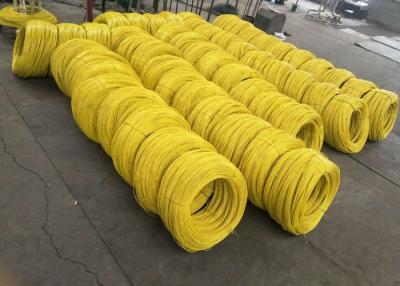 China Yellow Black Annealed 16 Gauge Metal Tie Wire Reel for sale