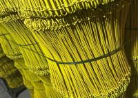 China Garden Fencing Yellow 16G 17G SAE1006 Loop Tie Wire for sale