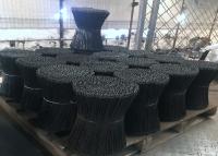 China ISO9001 Fencing Black Bar 5000pcs 1mm Loop Tie Wire for sale