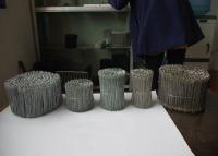 China PVC Plastic Coated 10cm 30cm 17G Rebar Tie Wire Loops for sale