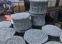 China ISO9001 BWG8 1.6mm Galvanized Double Loop Wire Ties for sale