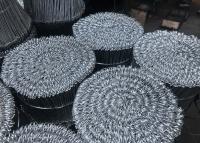 China PVC Plastic Coated 10cm 30cm 17G Rebar Tie Wire Loops for sale