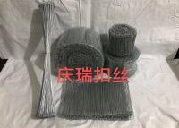 China Twin Loop BWG8 Metal Wire Binding Pvc / Black / Galvanized for sale