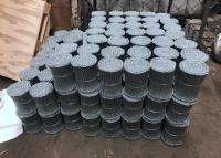 China Building 6'' 1000Pcs 0.7mm Double Loop Metal Binding Wire for sale