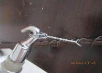 China Hot Dipped BWG8 Mild Steel Galvanized Rebar Tie Wire for sale