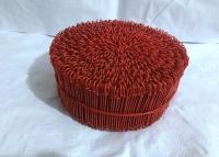 China 1.2mm 5 Inch Pvc Plastic Thread Binding Wires 1000 Pieces Per Roll for sale